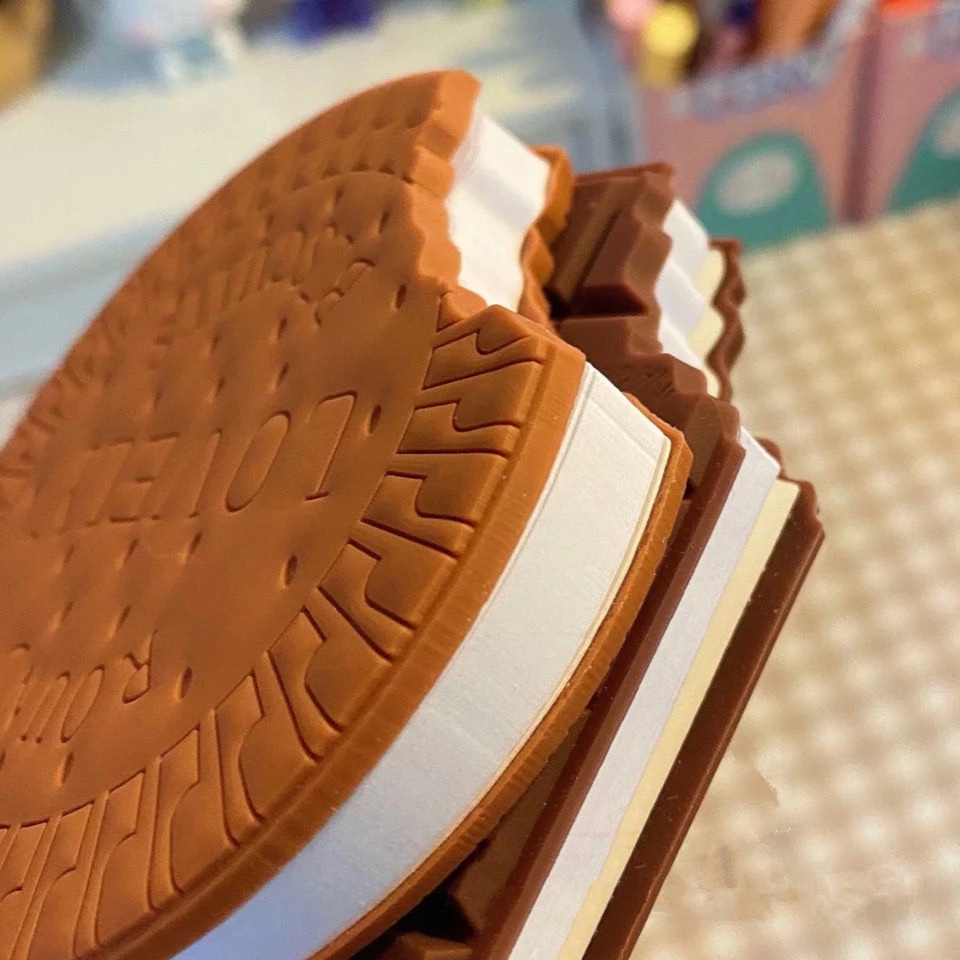 1pcs 80 Sheets Mini Memo Pads Cute Notebook Biscuit Chocolate Note Book ...