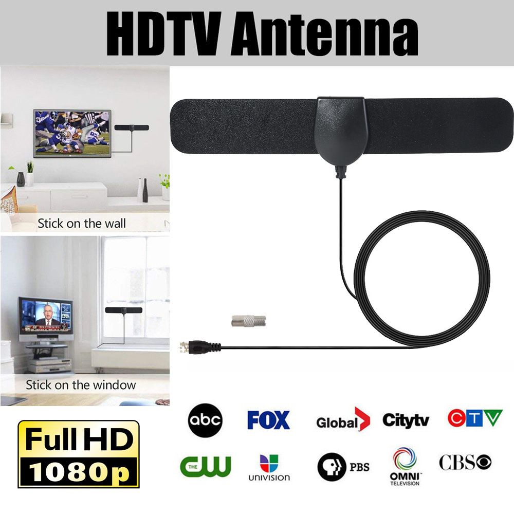 Digital TV Receiver DVB-T2 HDTV Antenna TV Antenna VHF UHF Radius Surf ...