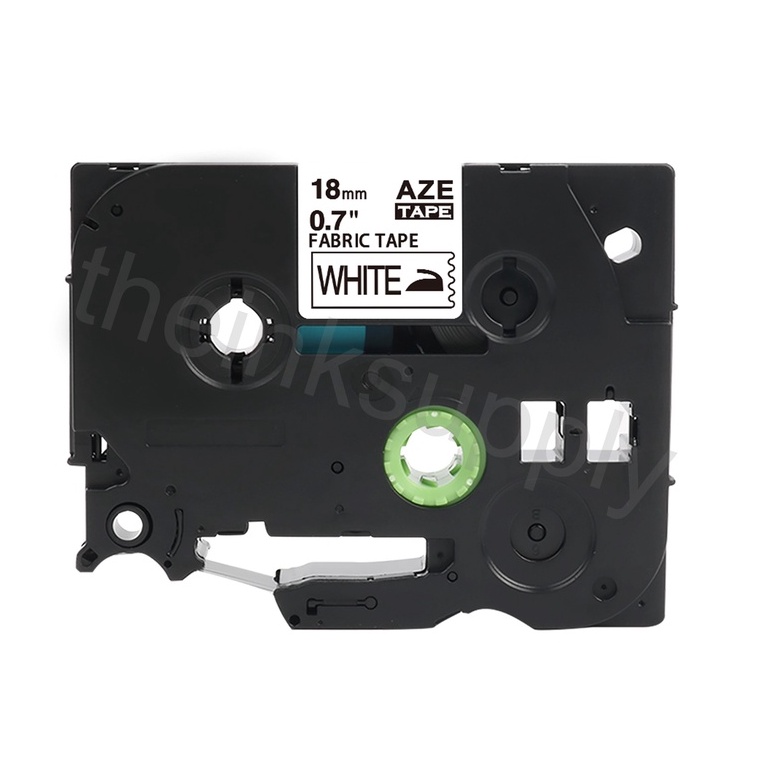 Tze-241 Tze241 Compatible Brother Tze Sticker Label Tape (18mm Black on ...