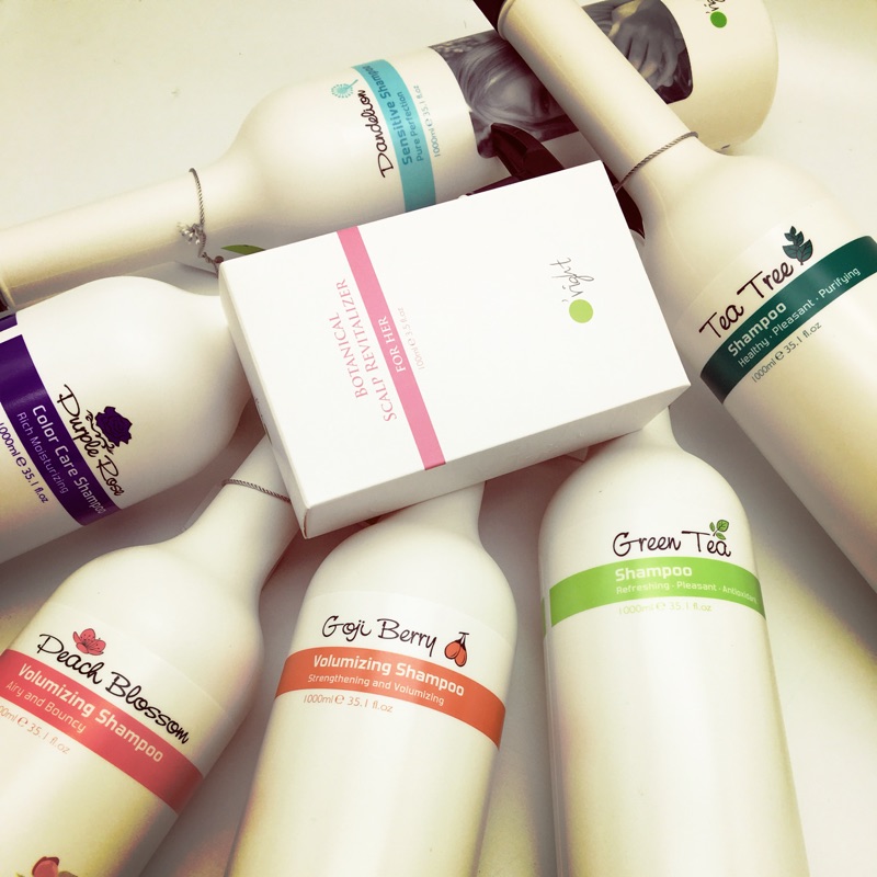 O'right Shampoo 1,000ml/400ml Champagne Rose, Green Tea, Bamboo Extract ...