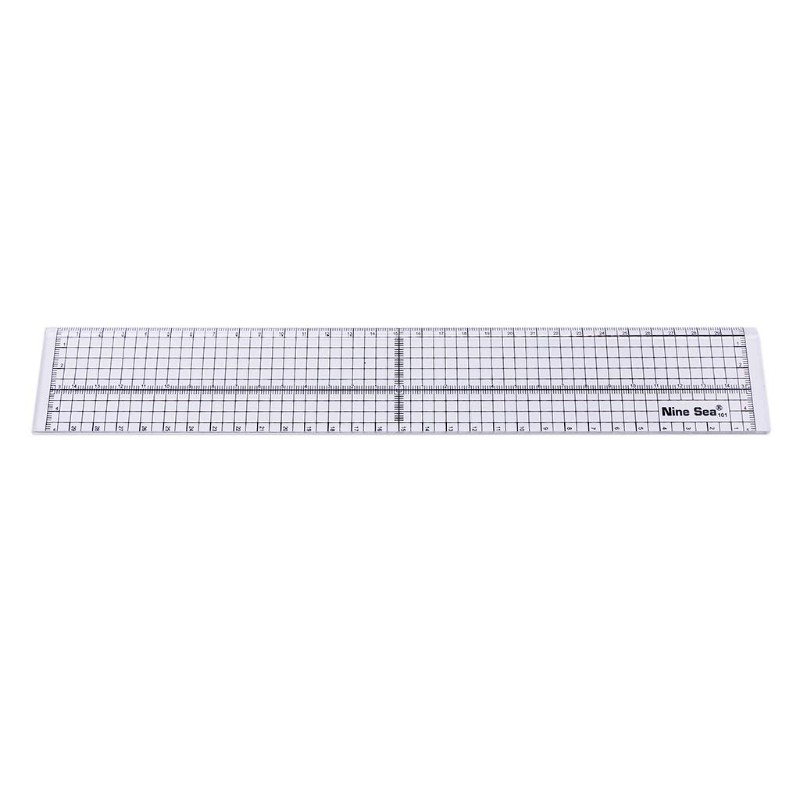 Quilting Sewing Patchwork Foot Aligned Ruler Grid Cutting Edge Tailor ...