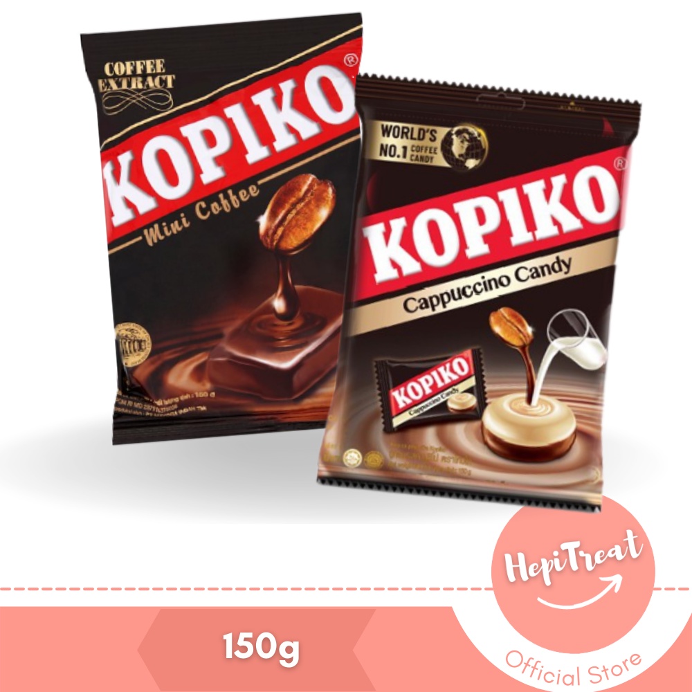 Kopiko Coffee Candy / Gula Kopiko Kopi 咖啡糖 Cappucino - 150g | Shopee ...