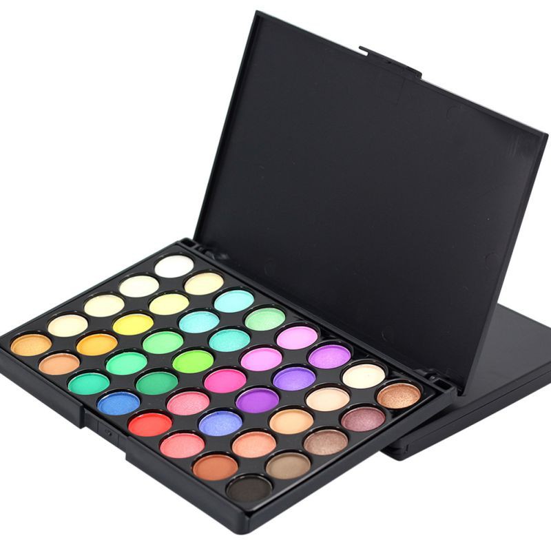 Matte Eyeshadow Cream Shimmer Eye Shadow Makeup Palette Set | Shopee ...