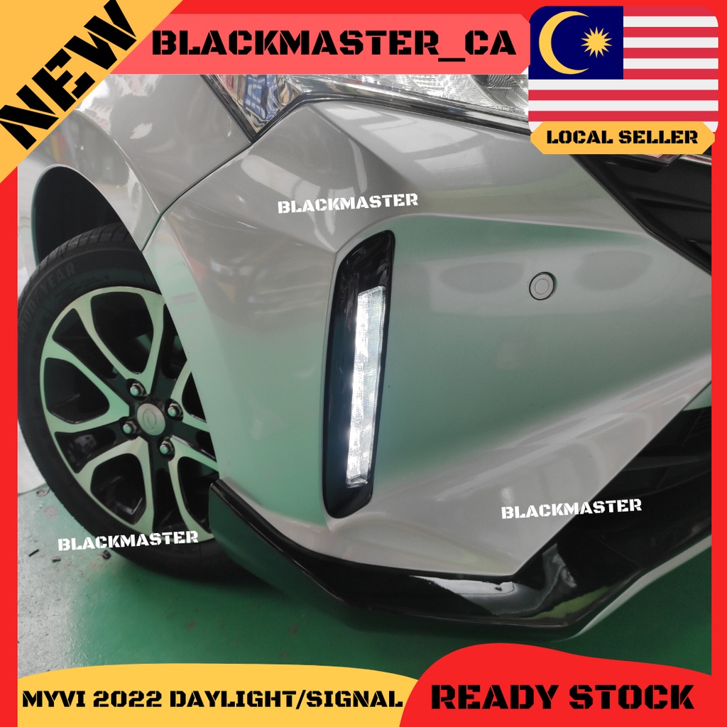 PERODUA MYVI 2022 MYVI NEW OEM FRONT BUMPER LED DAYLIGHT LED DAYTIME ...
