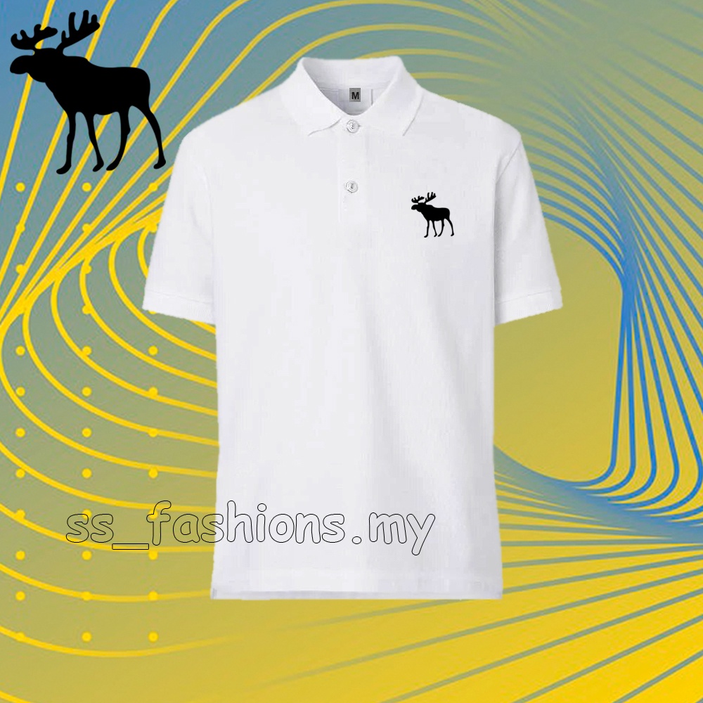 Polo Collar Rabbar Print> Unisex kolar t-shirt 100% COTTON good QUALITY ...