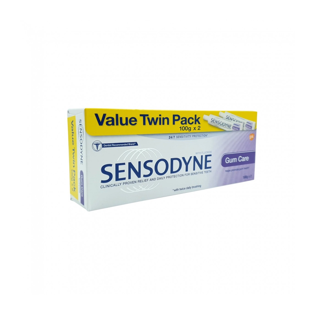 SENSODYNE Gum Care Twin Pack (100 x 2) | Shopee Singapore