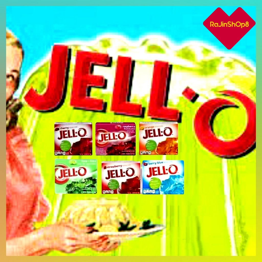 JELL-O - Assorted Instant Gelatin Mix - Orange /Lemon / Strawberry ...
