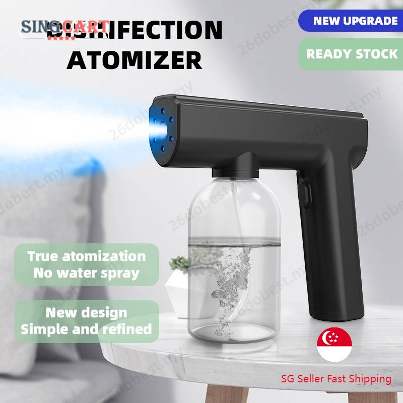[SG Local Seller] Handheld Disinfection Sprayer Gun Blue Light ...