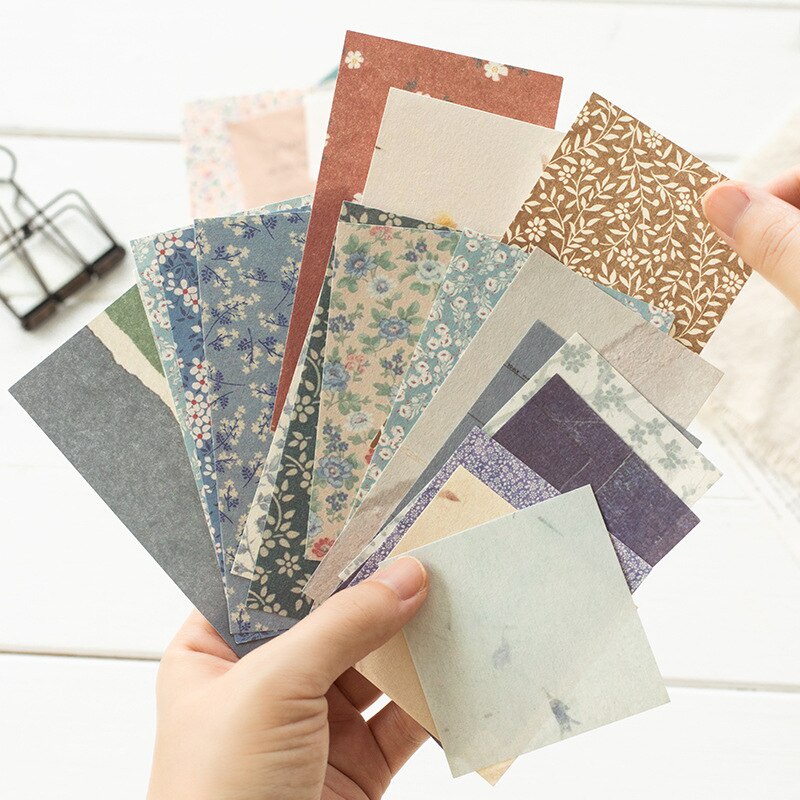 60 PCS Country Style Art-Stylish Notes Scrapbook Paper DIY Label ...