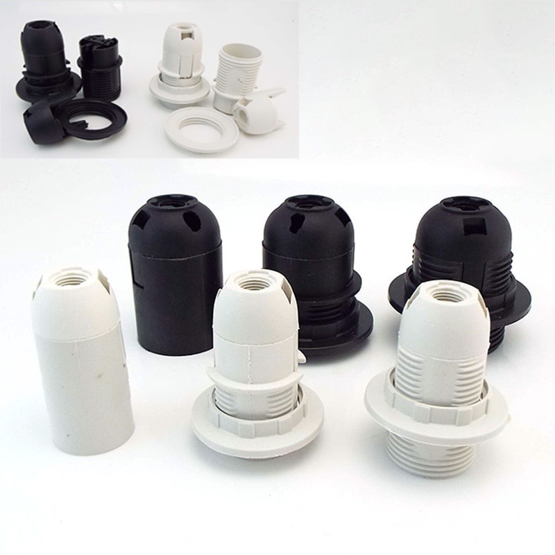 220V 110v E14 E27 M10 Socket Led Light Bulb Lamp Base Cap Head Power ...