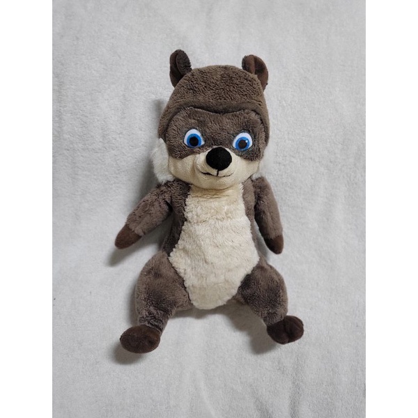 Authentic DreamWorks Over The Hedge RJ the Raccoon Beanie Plush Soft ...
