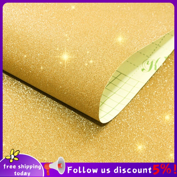 Se7ven+ Glitter stickers Gold/silver/purple/green glitter wall stickers ...