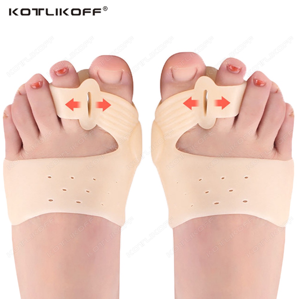 Magnetic Therapy Silicone Toe Separator Orthotic Insole Hallux Valgus ...