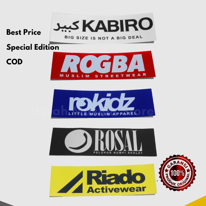 Limited Edition Emblem Sticker / Special Edition ROSAL Logo | Shopee ...