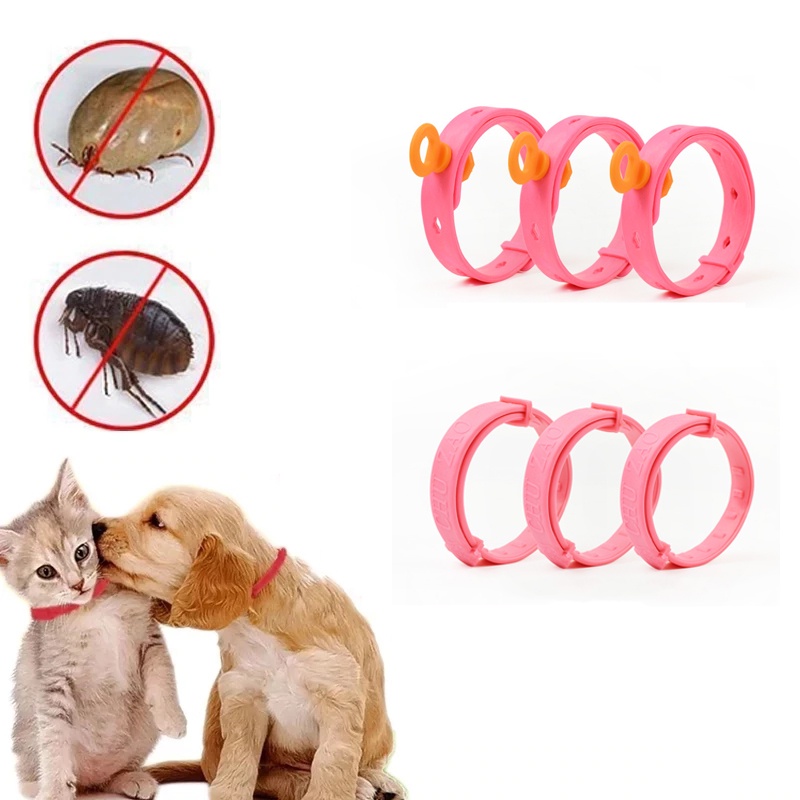 Pet Dog Cat Flea Adjustable Collar Effective Removal Of Flea Mite Lice ...