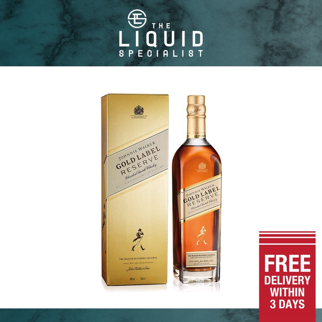 Johnnie Walker Gold Label Reserve Blended Scotch Whisky - 70cl | Shopee ...