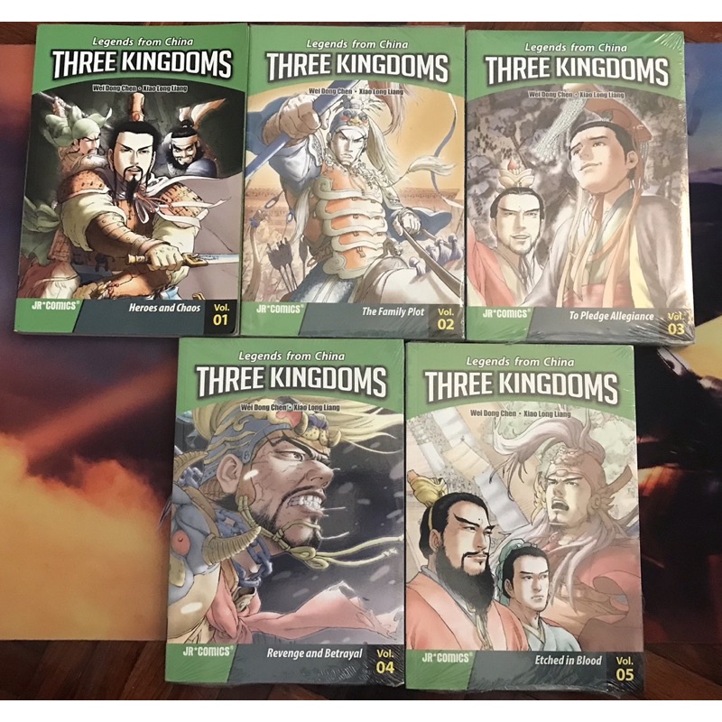 Three Kingdoms (English comics) | Shopee Singapore