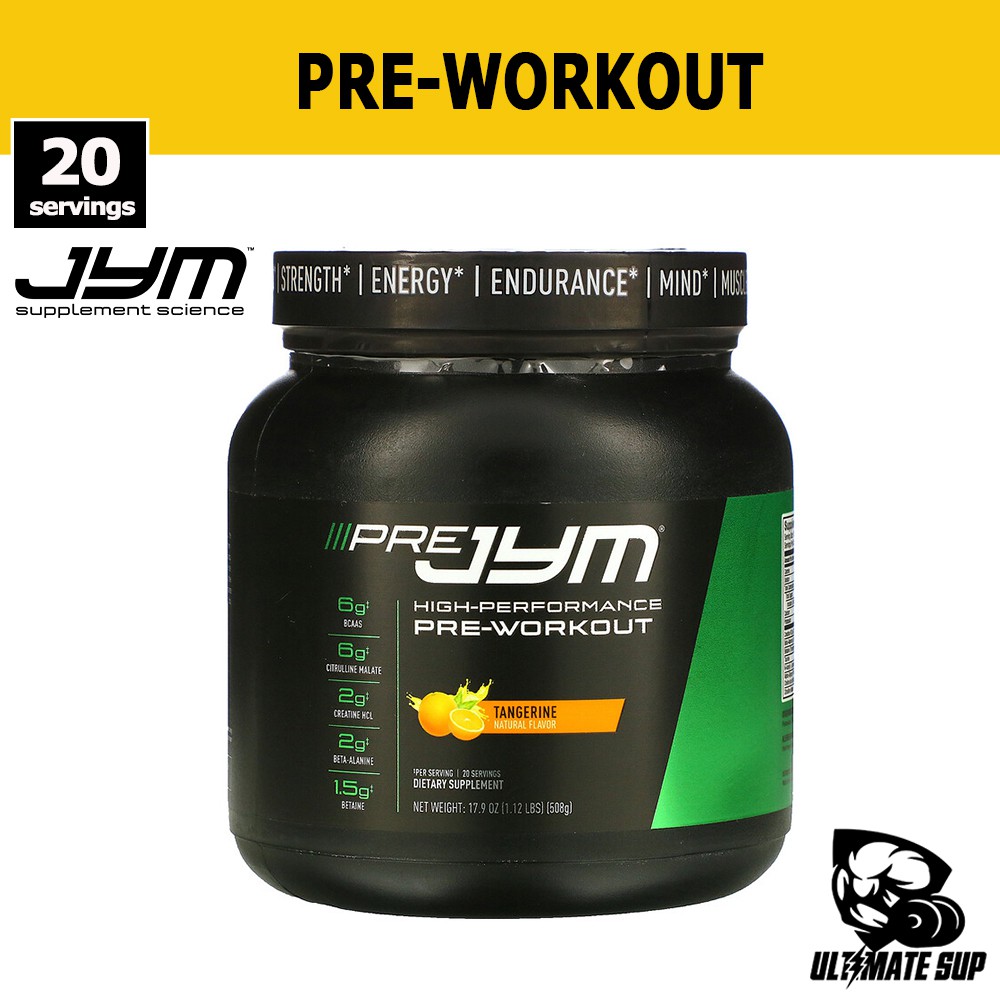 JYM Preworkout Supplement Science, High-Performance Pre-Workout w ...