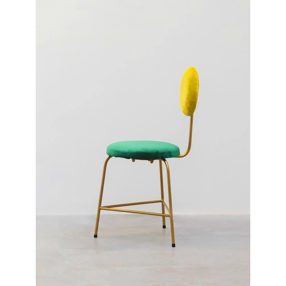 FE Vanity Chair (yellow green) | Shopee Singapore