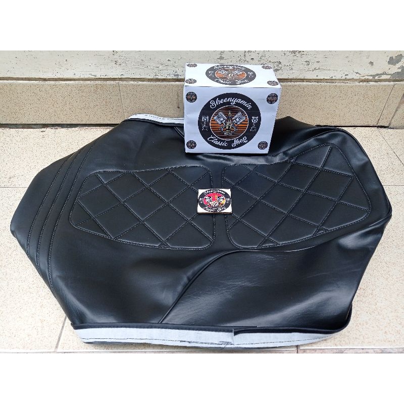 Krakap Cofer Coated Cover Leather Seat Jog Jhok Saddle Sedel Kawasaki ...