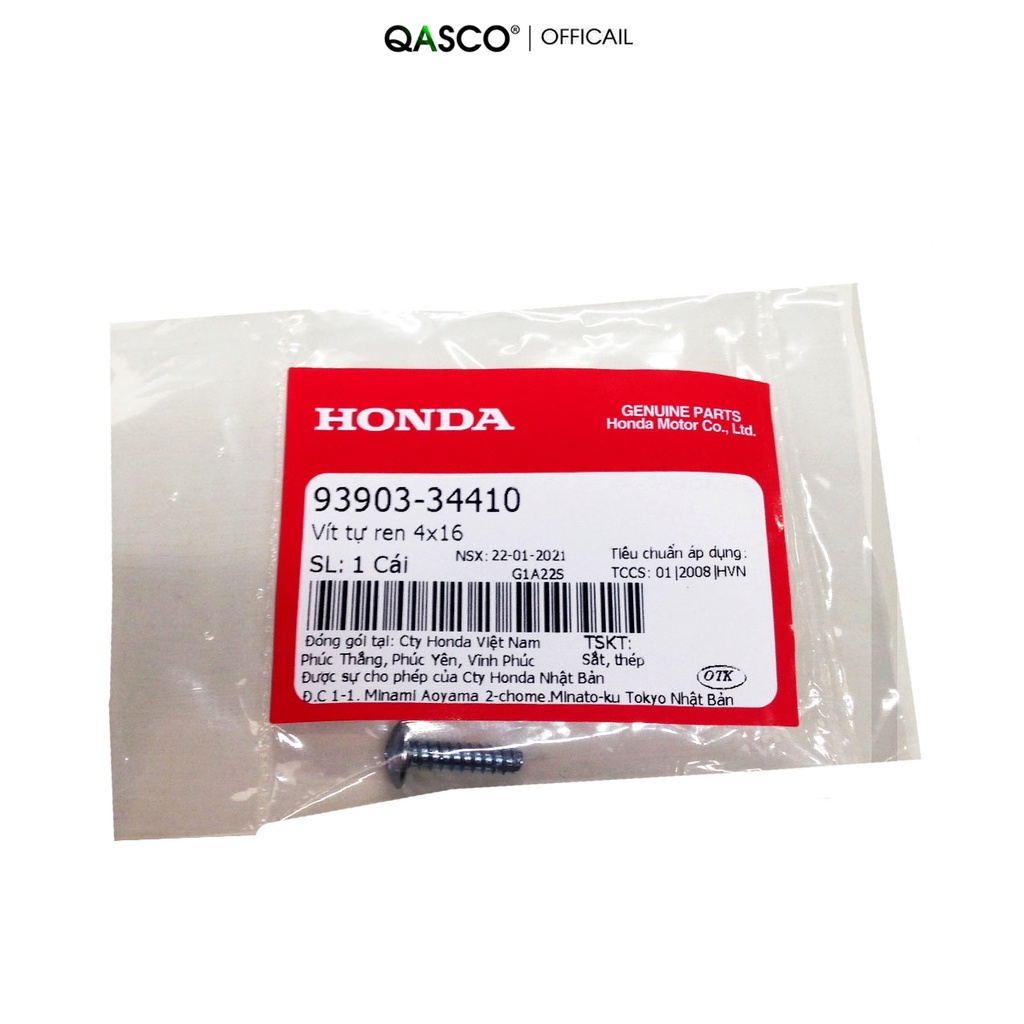 HONDA self-tapping screws for many 4x16 QA models _(1437) | Shopee ...