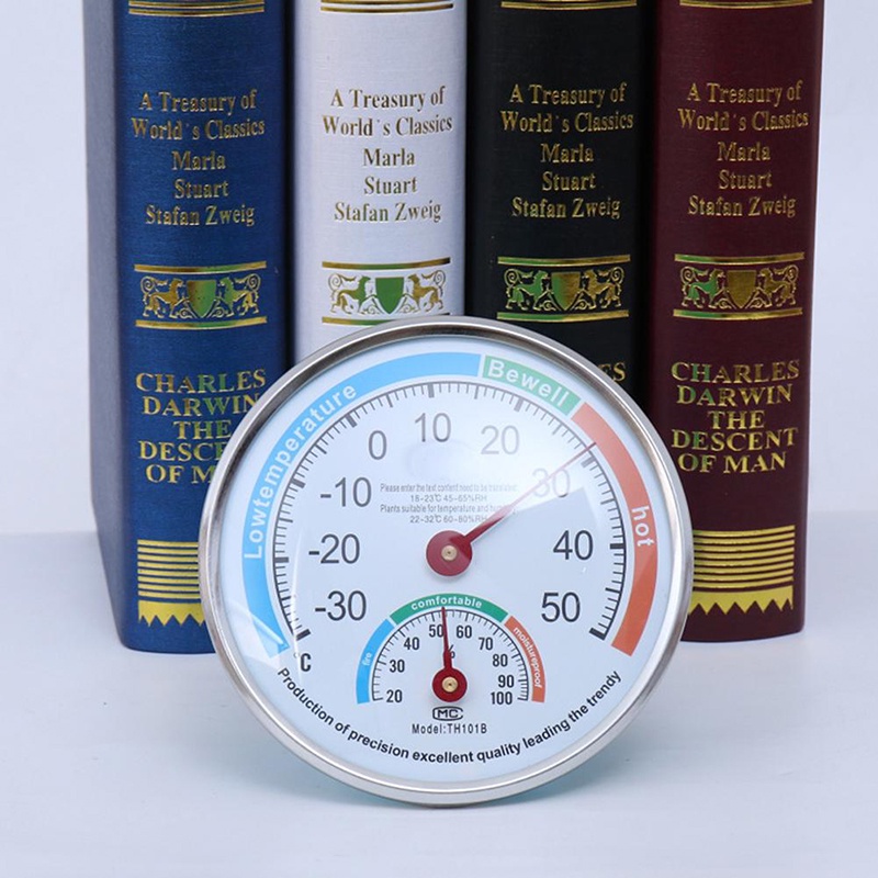 KIPRUN Thermometer Hygrometer 2 in 1 Temperature Analog Humidity ...