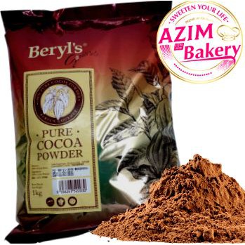 Beryl's Gourmet Pure Cocoa Powder (250g, 500g, 1kg) Serbuk Koko Beryl’s ...