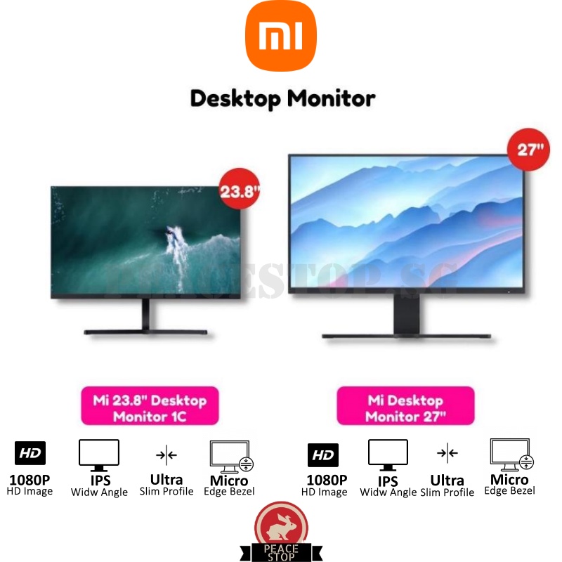 【3-Year Official Warranty】Redmi Monitor 23.8-inch 1C Desktop Monitor ...