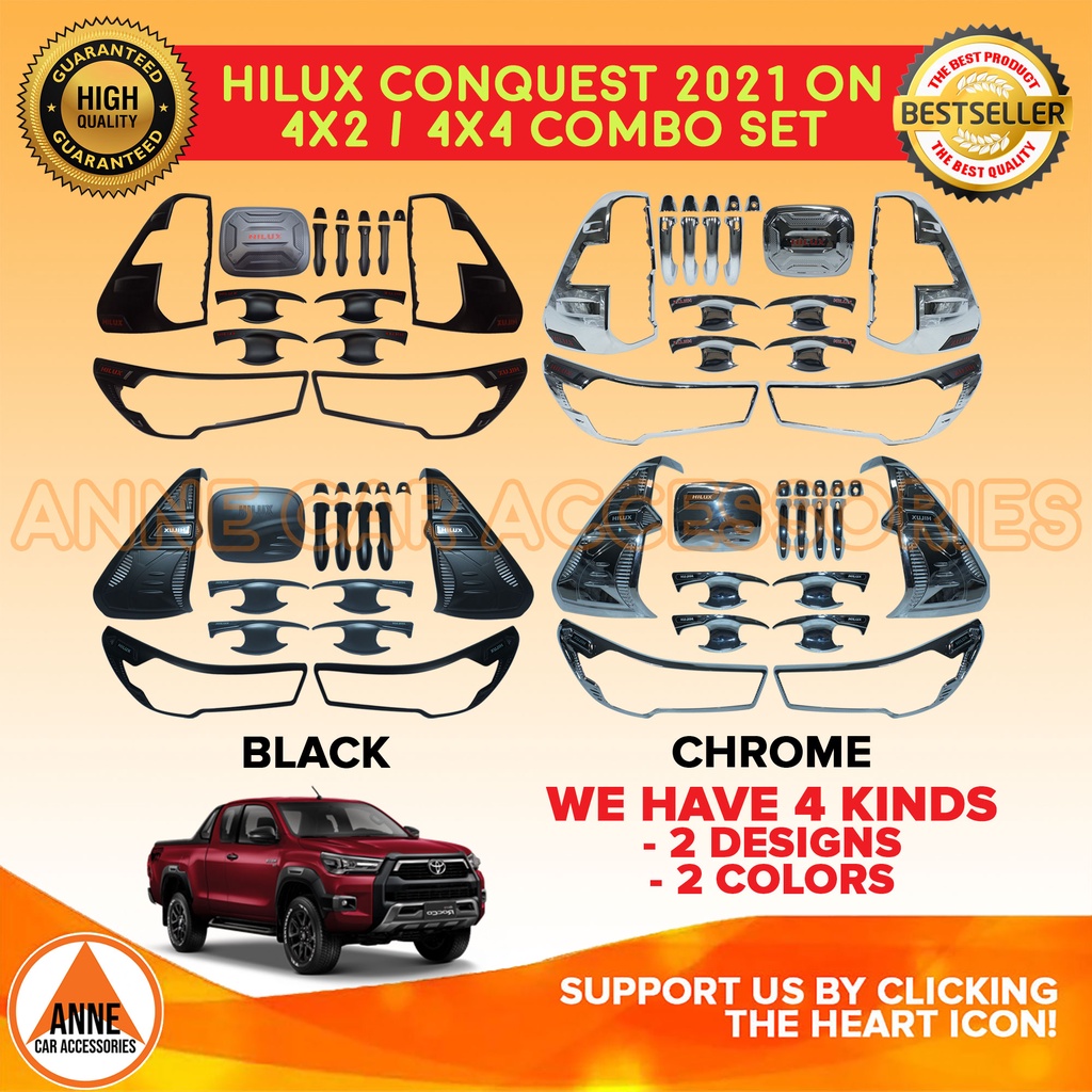 Toyota Hilux Conquest 4x2 AT MT / 4x4 / V E G 2021 - 2025 / GR 2023 ...