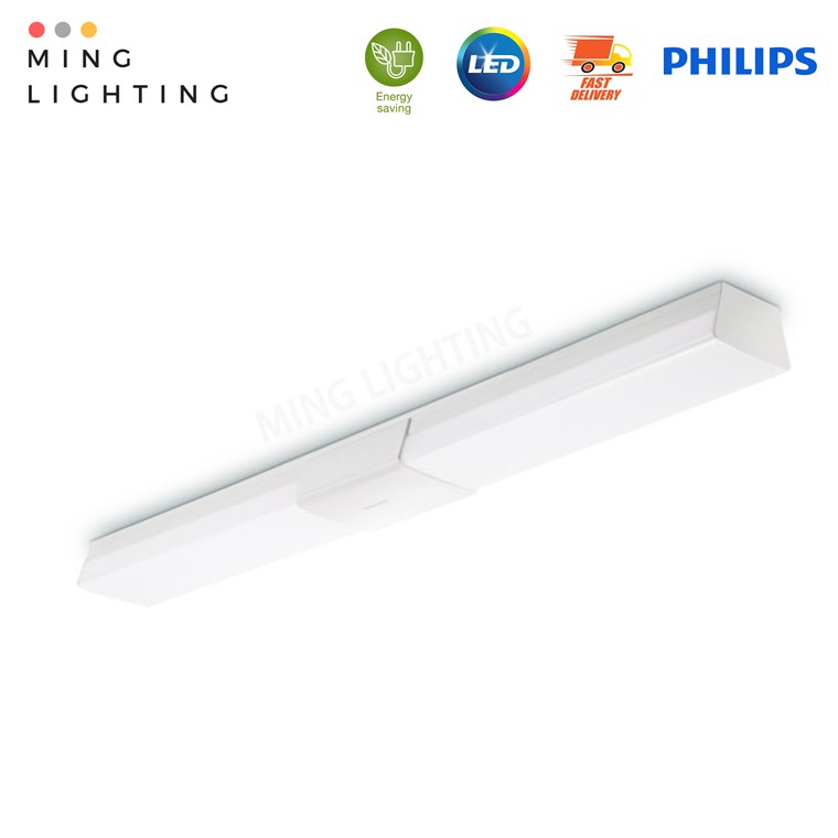 PHILIPS WALL LIGHT 31168 SYNTHETICS WHITE 27W DAYLIGHT 6500K COMPLETE SET | Shopee Singapore
