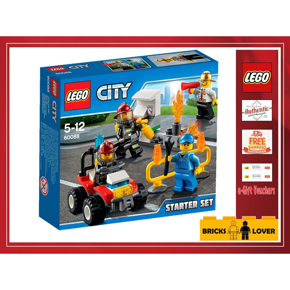 Lego 60088 {Bricks_Lover} CITY - Fire Starter Set (100% Original ...