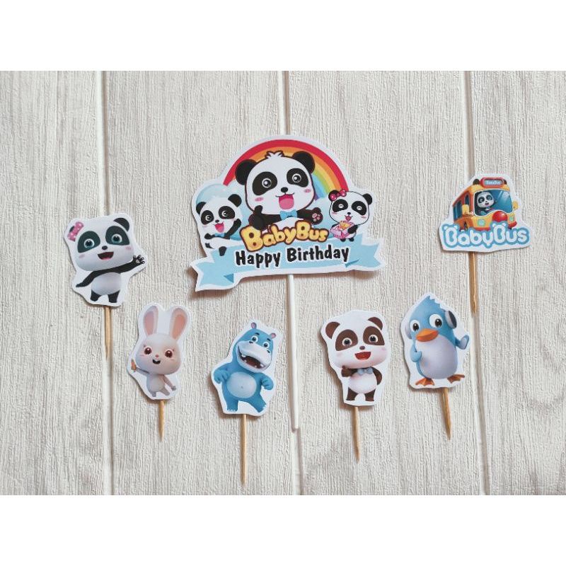 Topper toper decoration skewer cake rice cake tumpeng birthday happy ...