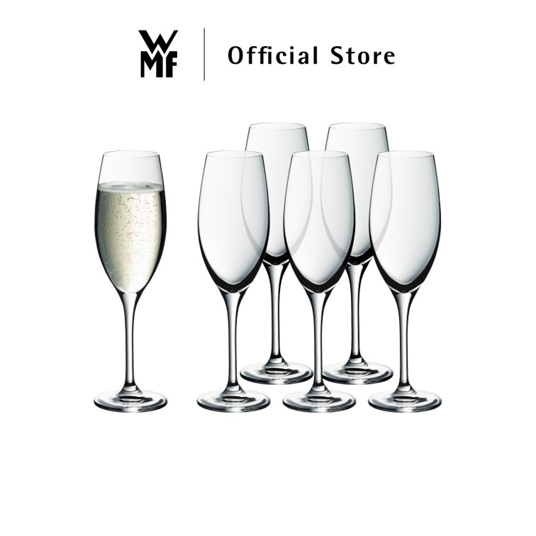 WMF Champagne glass 6 pieces | Shopee Singapore