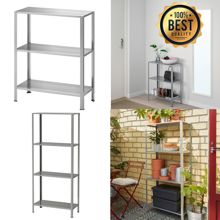 Shelf Multi-storey Rack Multi-functional Galvanized steel Storage ...