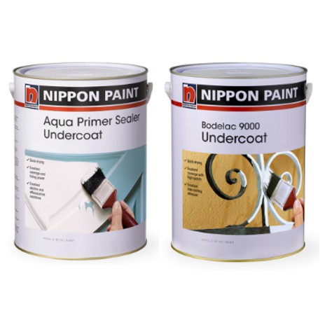 NIPPON PAINT Aqua Primer Sealer Undercoat Bodelac 9000 Undercoat # ...