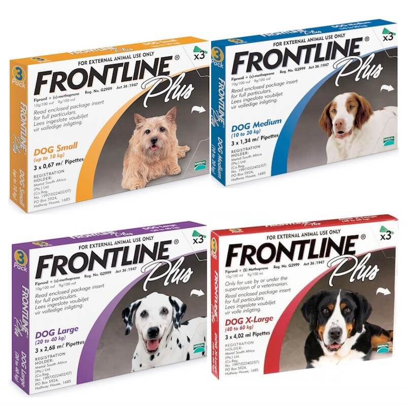 Frontline Plus for Dogs / Fleas and Ticks Control | Shopee Singapore