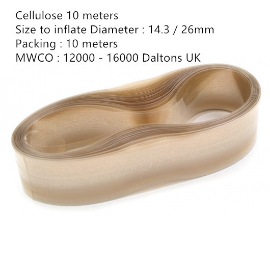 Visking Tubing Dialysis, Cellulose 1m/10m/ Long | Shopee Singapore