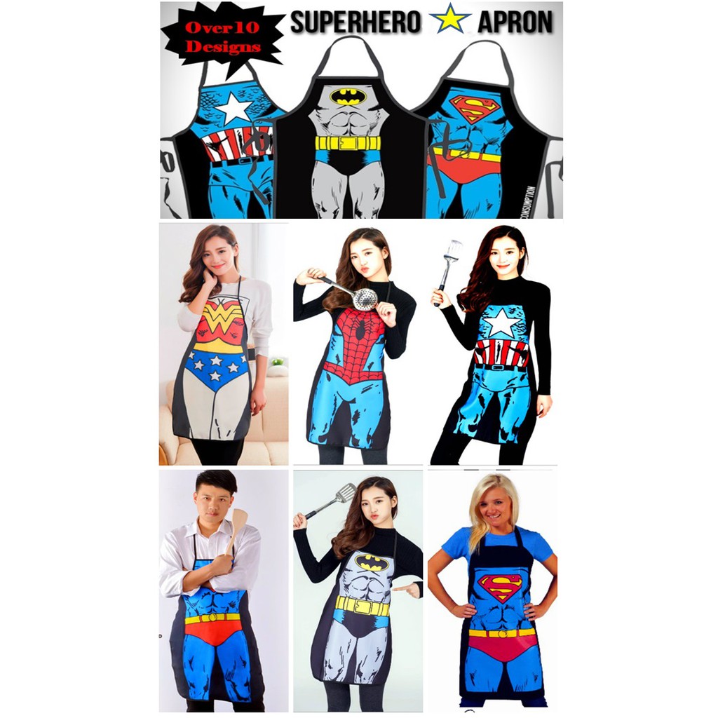 Superhero Apron | Shopee Singapore