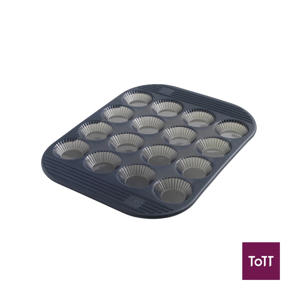 Mastrad Fluted Tartlet Baking Pan, Grey | Shopee Singapore
