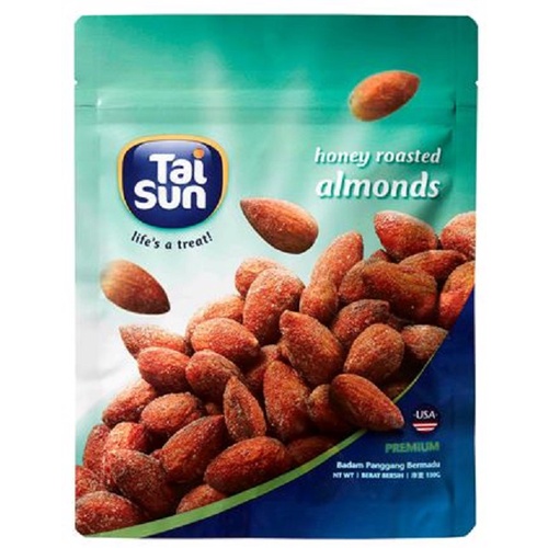 Tai Sun Honey Roasted Almonds 130g | Shopee Singapore