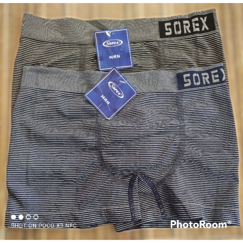 SOREX Men's Boxer Panties Oldschool M3806 (Can Choose Color) | Shopee ...
