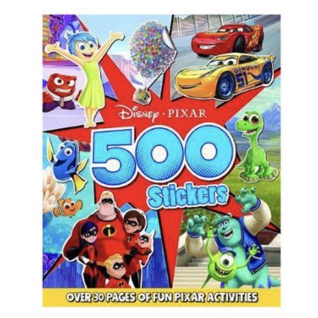 Disney Pixar 500 Stickers | 500 Paste Pictures | Shopee Singapore