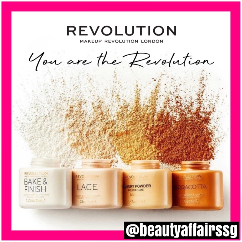 ⚜️ Makeup Revolution ⚜️ Baking Powder | Shopee Singapore