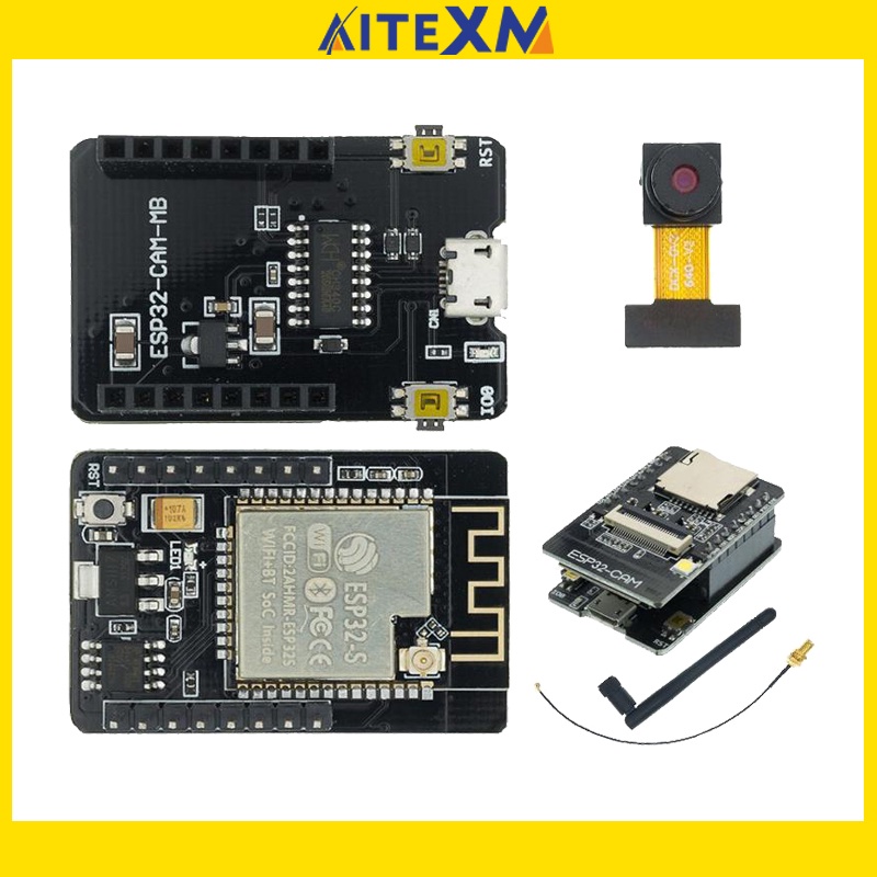 ESP32-CAM WiFi Module ESP32 serial to WiFi ESP32 CAM Development Board ...