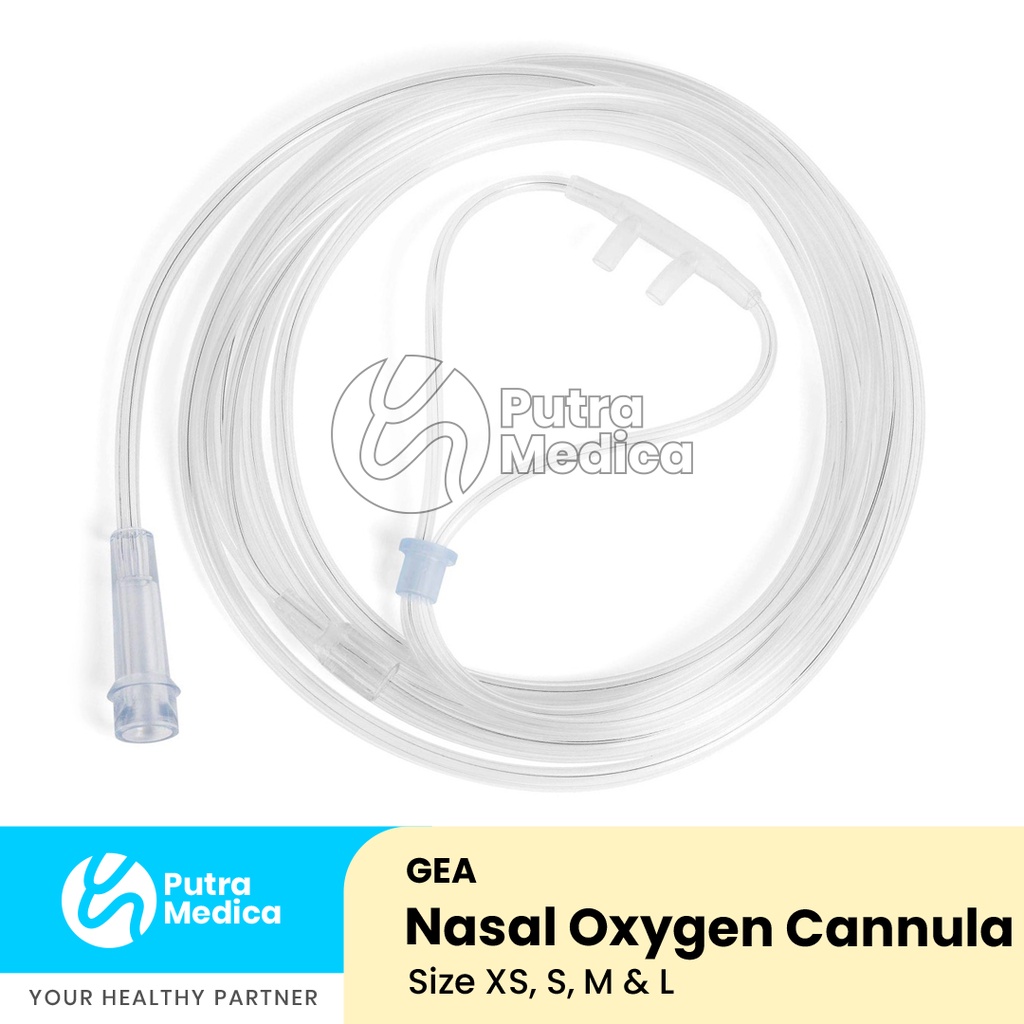 Gea Nasal Cannula Size L [Random Color] / O2 Oxygen Channel Hose ...
