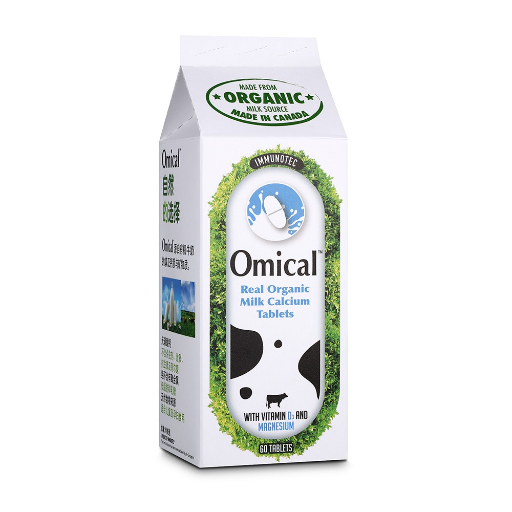 OMICAL 60s – Organic Milk Calcium Tablets (expiry 31/10/2026) | Shopee ...