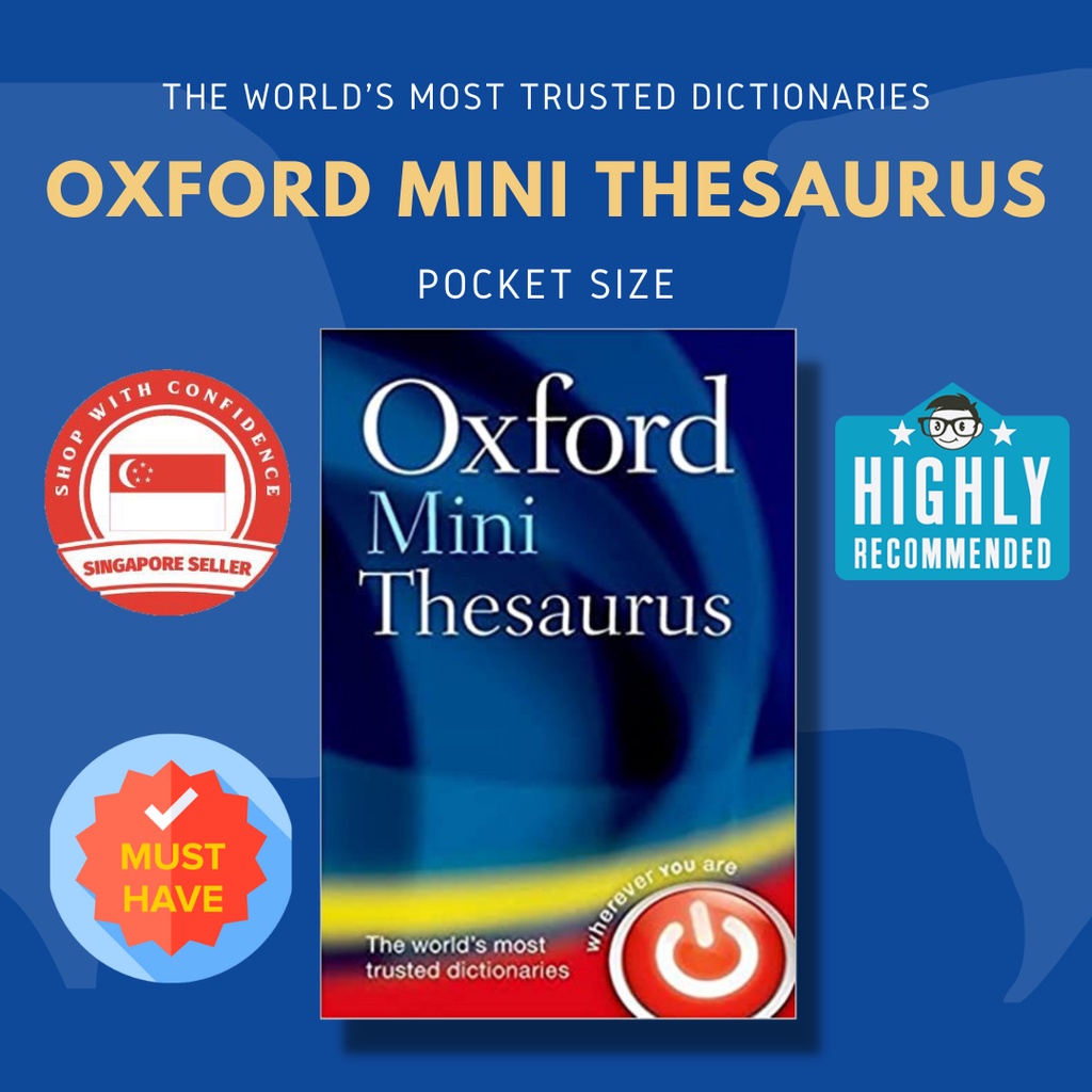 Oxford Mini Thesaurus 5th Edition (ENGLISH DICTIONARY) | Shopee Singapore