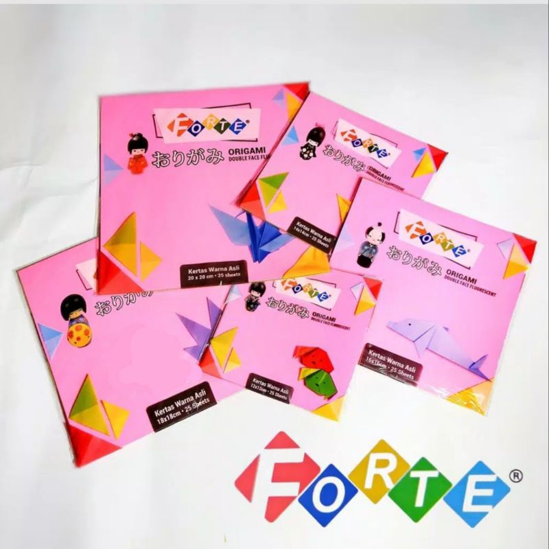 Origami Forte/reversible folding paper 12x12 (1pad/25lbr) | Shopee ...