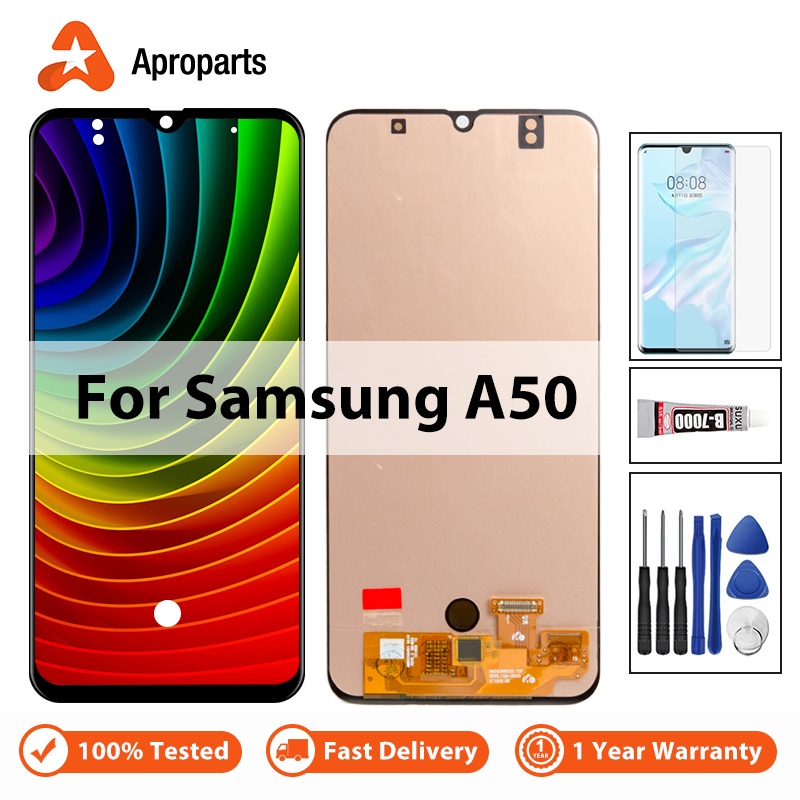 New LCD For Samsung Galaxy A50 A505 A505F/DS A505F A505FD A505A Display ...