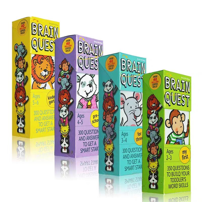 Click-to-Read Version Brain Quest 2-6 Years Old Preschool Cognitive ...